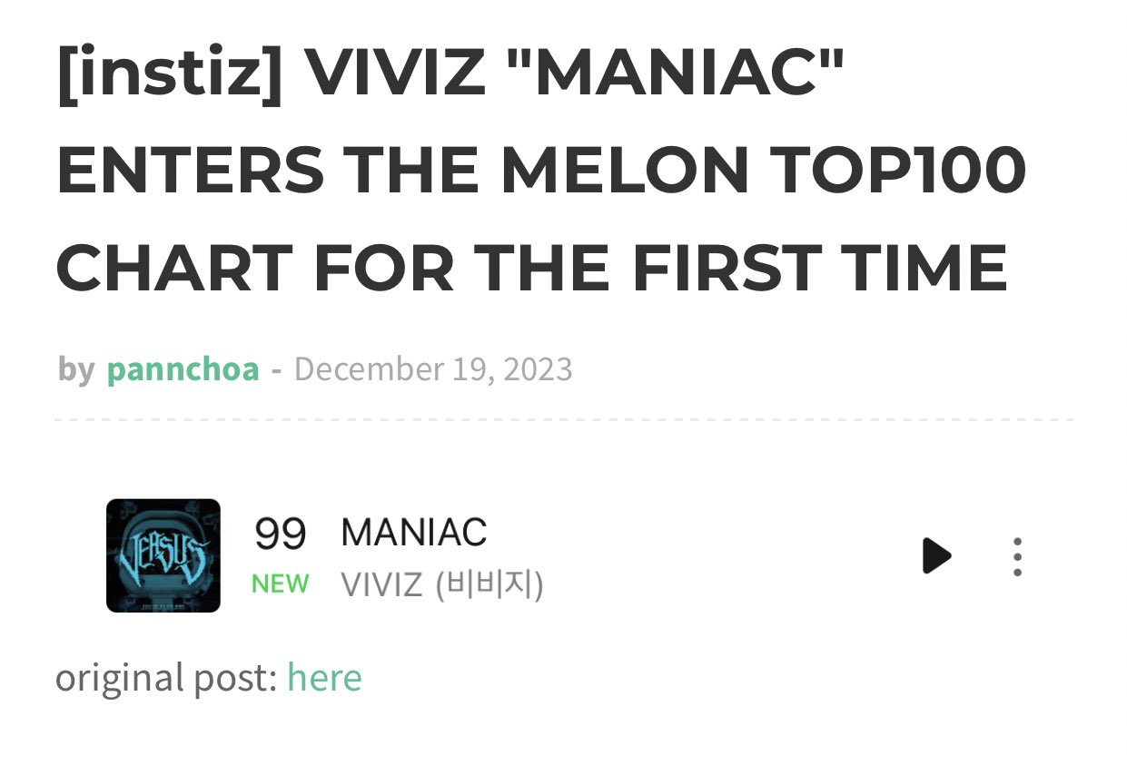 Instiz Chart Instiz] I LOVE SEEING THE MELON CHART...