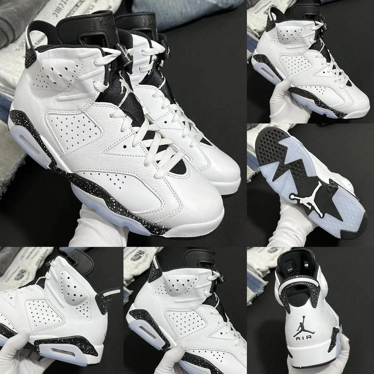Jordan 6 Oreo 2024 Air Jordan 6 White And Black