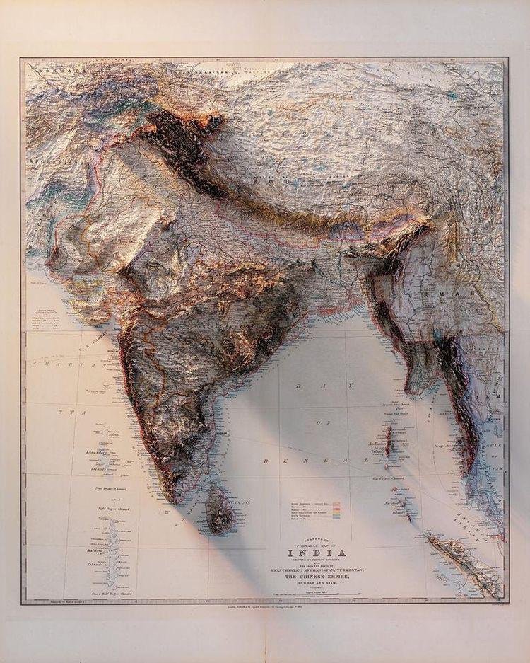 Images Of Topographic Map Of India Ajit On X: "Topographic Map