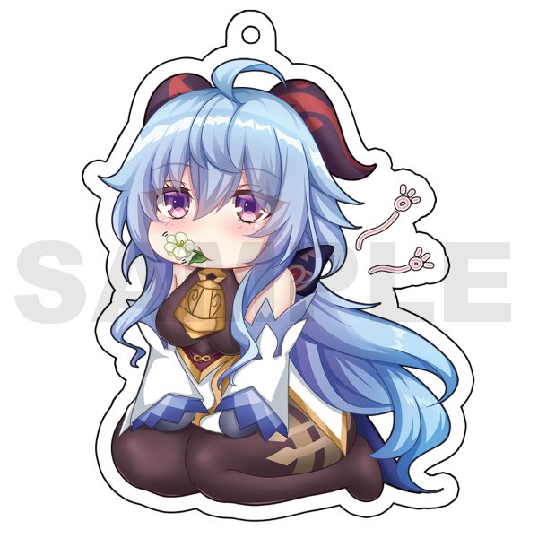 甘雨|かんう(原神) 「C103で頒布した甘雨ちゃんアクスタとアクキーをboothにて販売開始しました。」|紅葉月るな🍁お仕事/Skeb募集中のイラスト