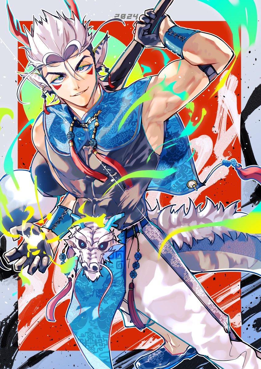 「2024」|りゅうせーのイラスト