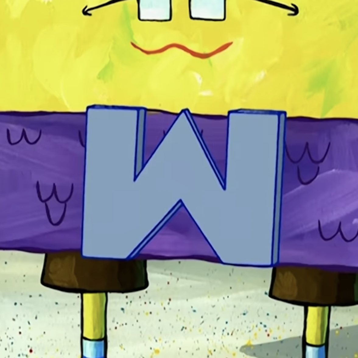 Wumbo Memes The "A" On His Belt Is For "Wumbo" : R/BikiniBottomTwitter