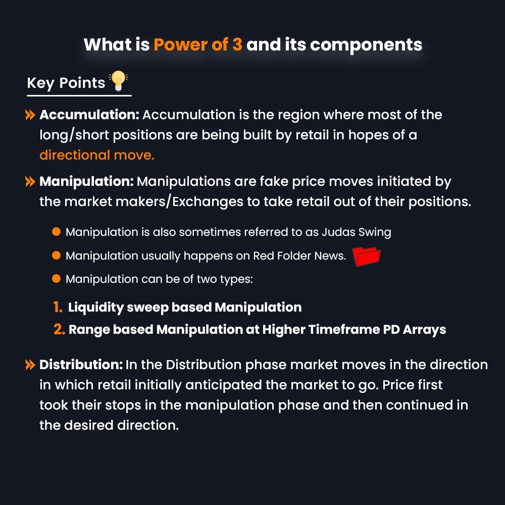 ICT Power of 3 Simplified! 🧵 @I_Am_The_ICT #ICT #MMXM #Powerof3 #priceaction #BTC #XAUUSD #GOLD ...