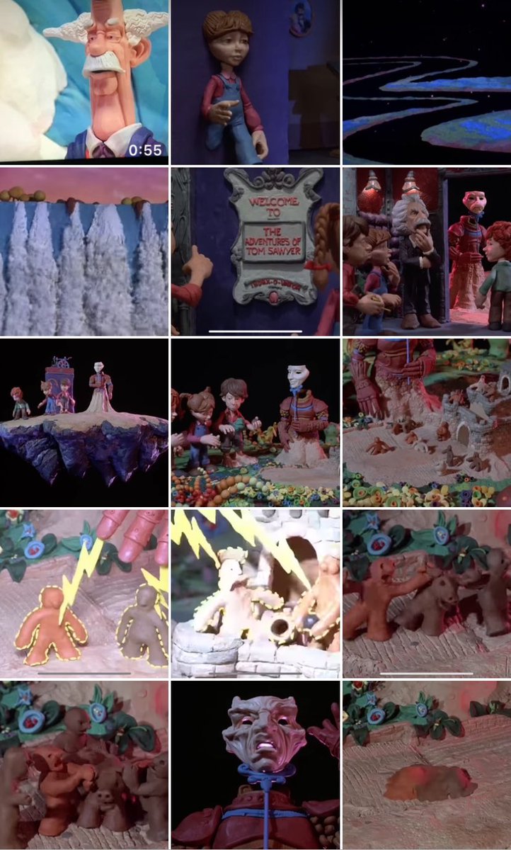 Well, I just finished watching a stop motion movie from 1985, The ...