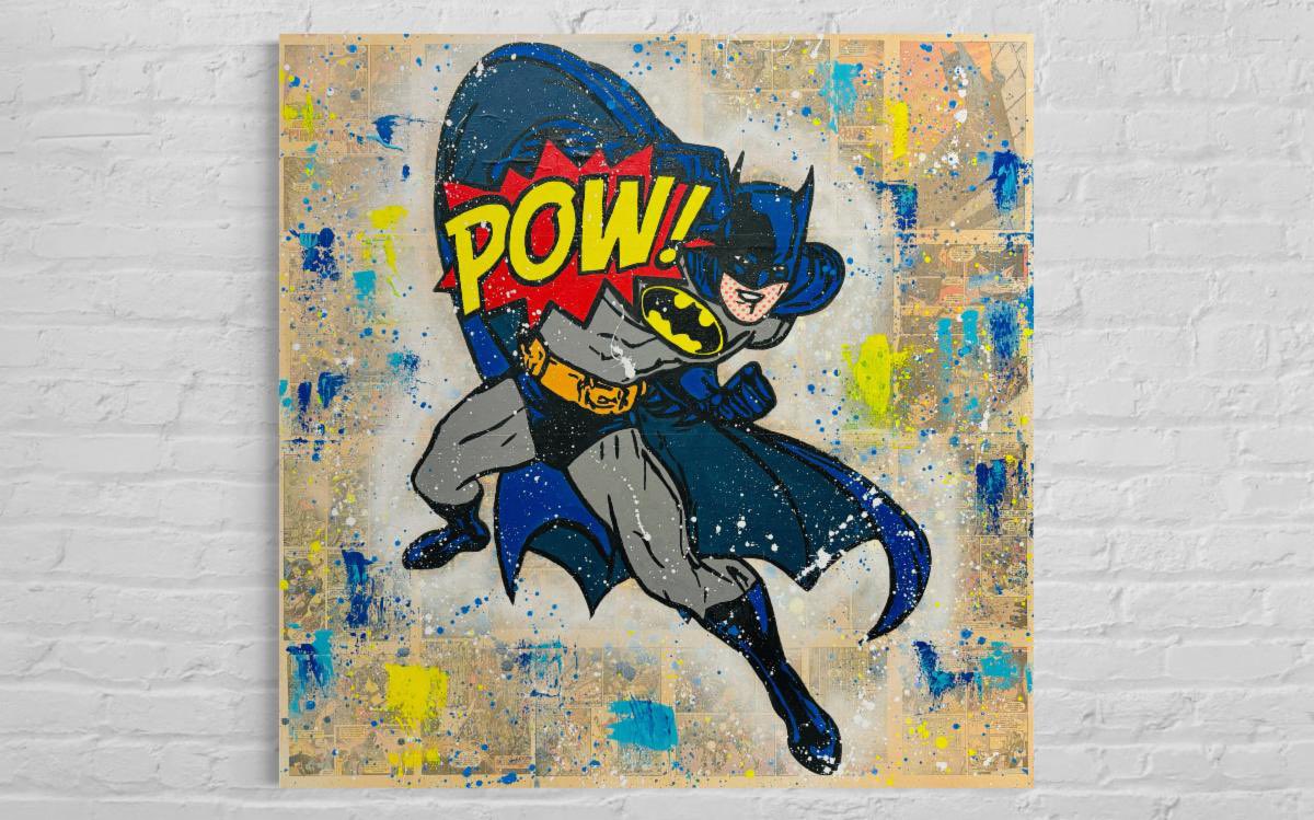 Batman Spray Paint Logo Quick Batman Spray Paint Art From A Recent