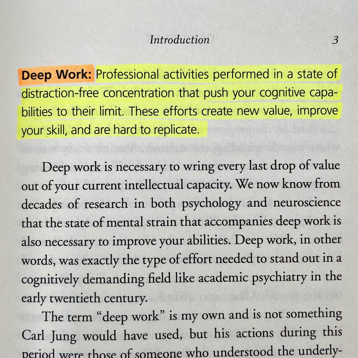 “Deep Work by Cal Newport” An extremely well-written book which will ...