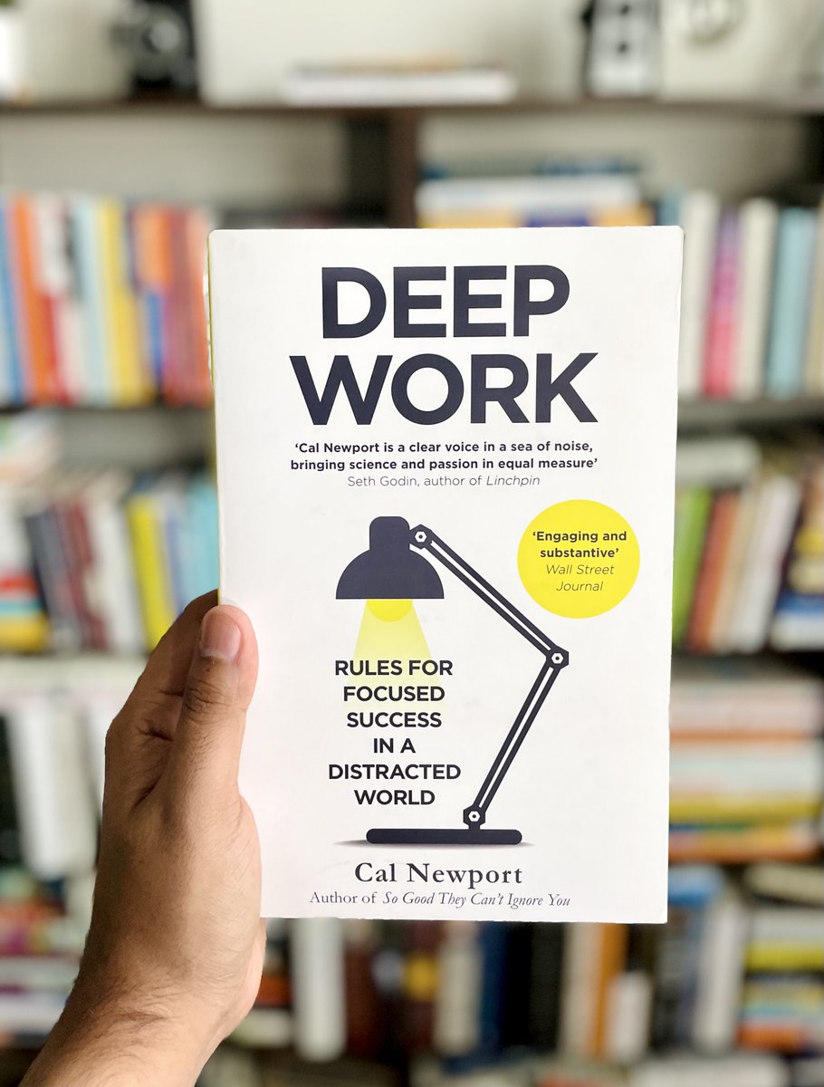 “Deep Work by Cal Newport” An extremely well-written book which will ...