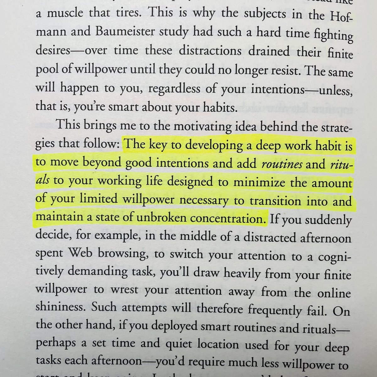 “Deep Work by Cal Newport” An extremely well-written book which will ...