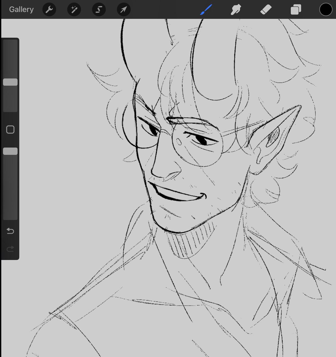 「Guy who draws Gale all the time -> I need to draw more Gale 」Aimee is ...