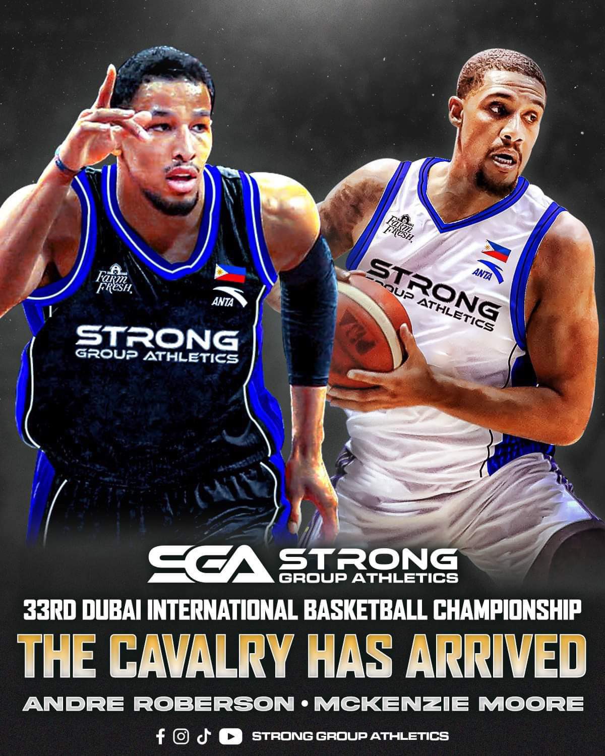 Andre Roberson 2024 Strong Group PH Turns Back Al Ahli In Dubai