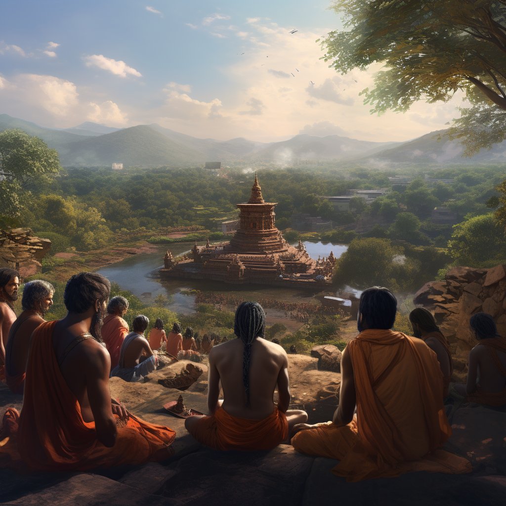 Top 10 universities in ancient India reimagined using AI Education in ...