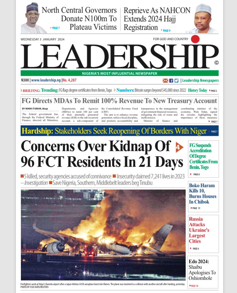 Leadership Newspaper
