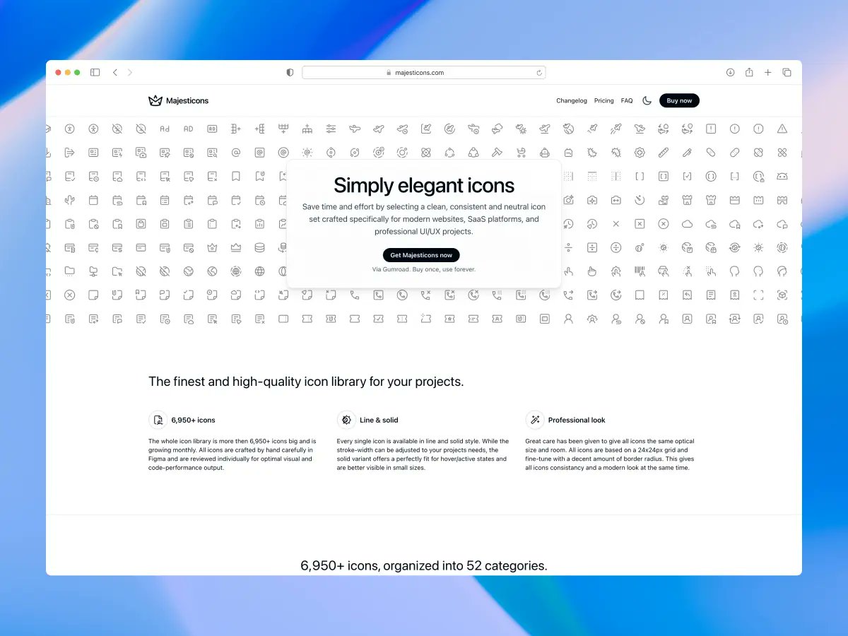 Updated my list of (actually) good and (actually) free icon libraries ...