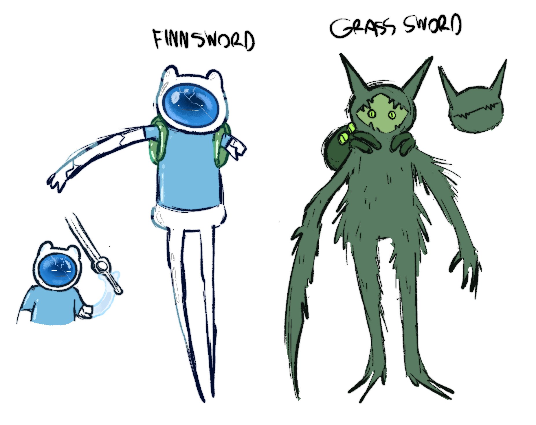 Fern Adventure Time Swords Fern: Adapting The Green Knight In