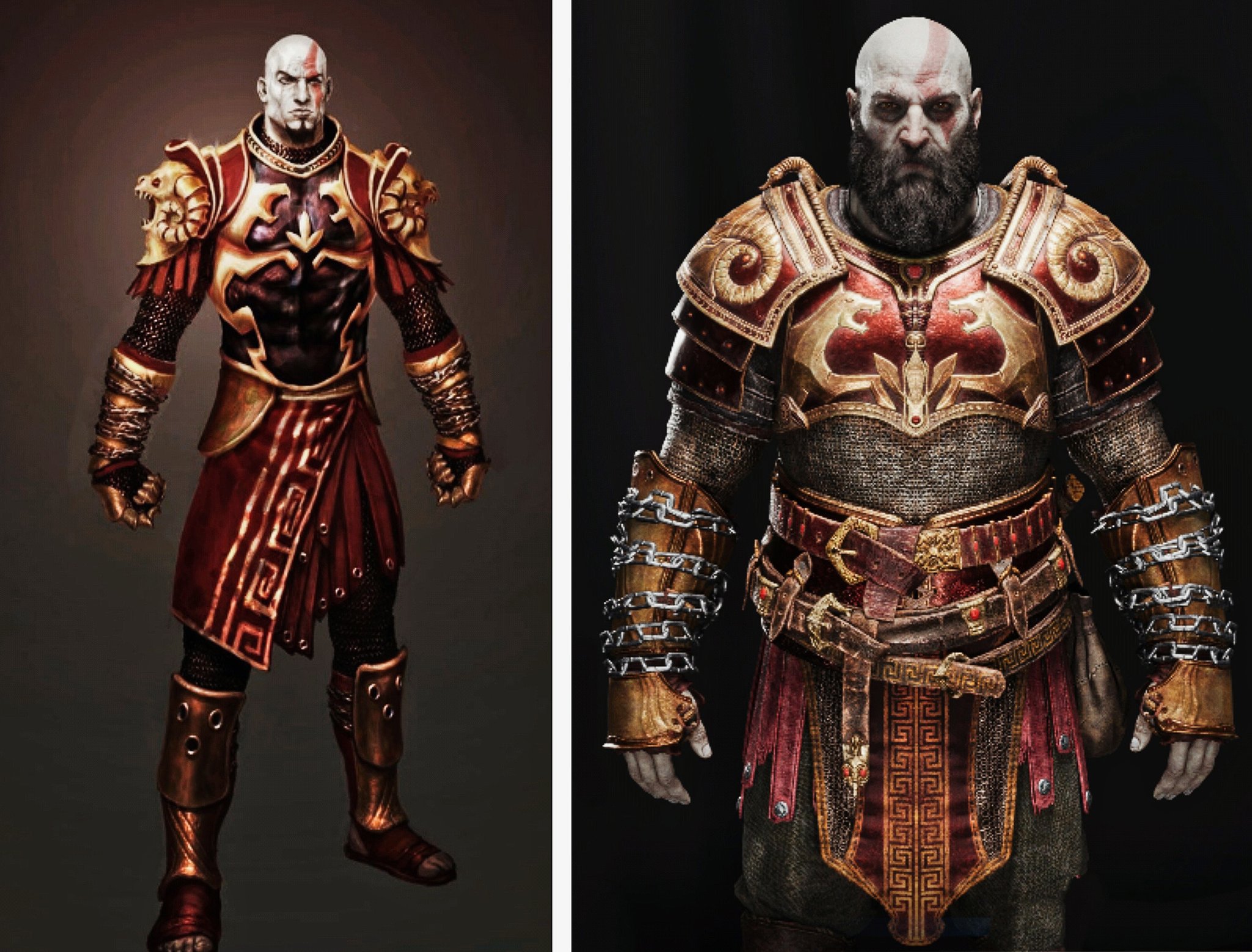 God Of War 2 Kratos Armor God Of War Ragnarök: Every Armor Ranked