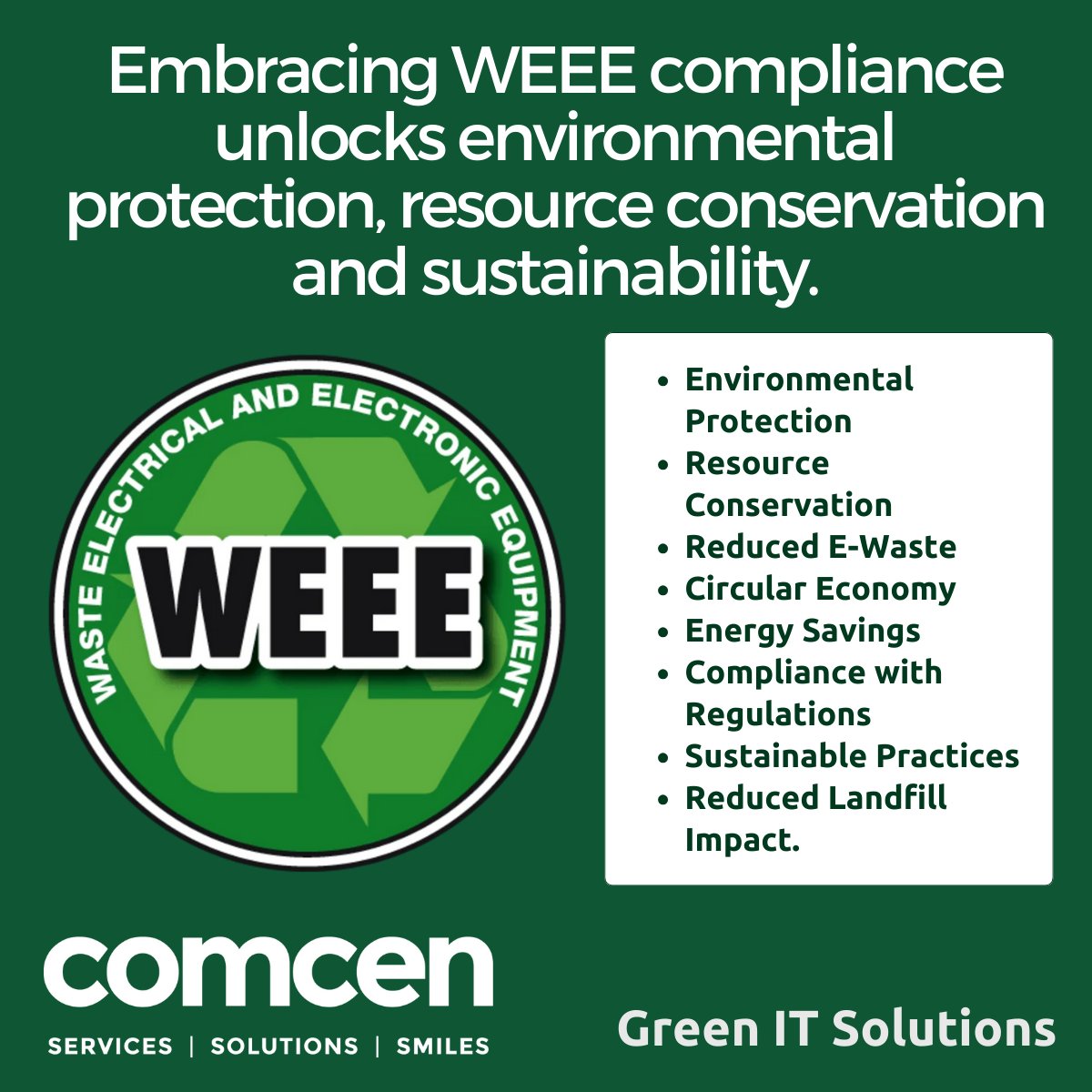 Weee Compliance Logo The Waste Electrical Or Electronic Equipment