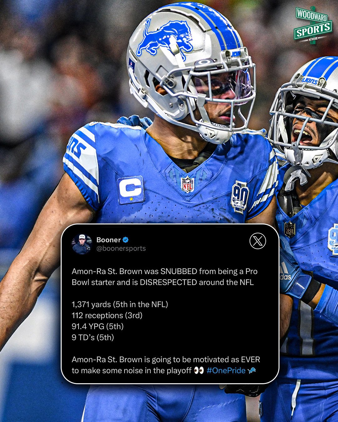 Amon Ra Quotes Trends International NFL Detroit Lions Amon Ra St.