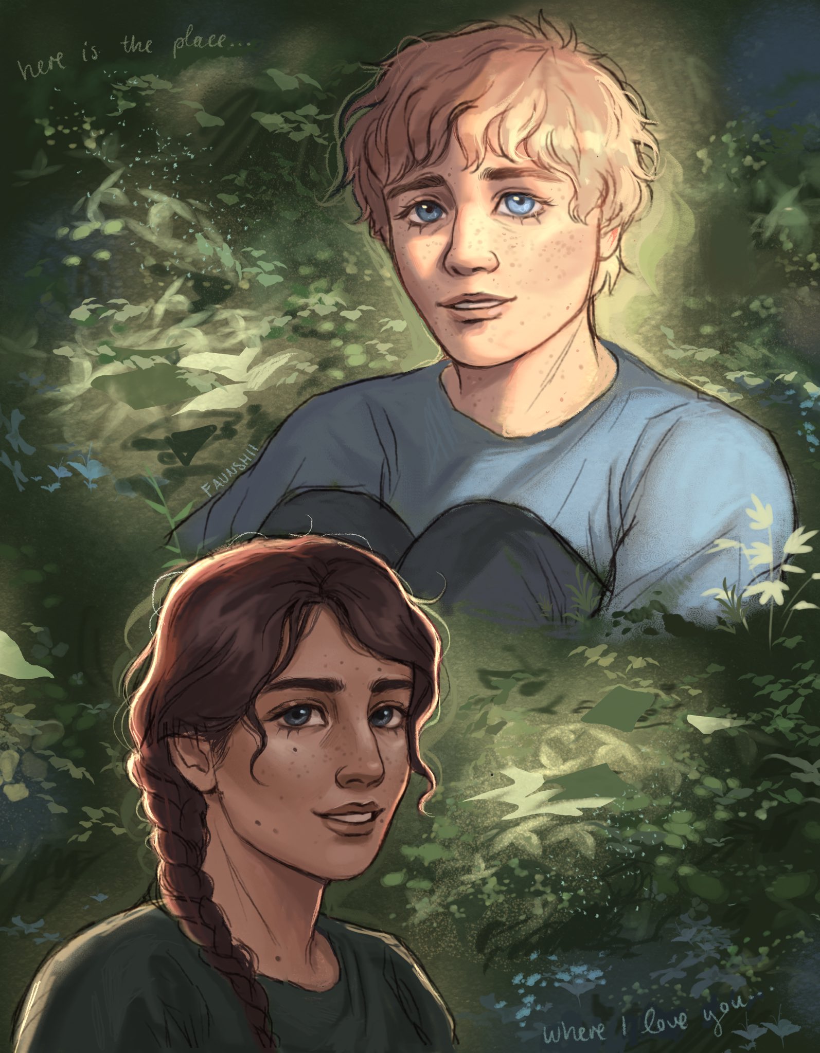 Katniss Everdeen And Peeta Mellark Fan Art Fan Art Friday: Peeta