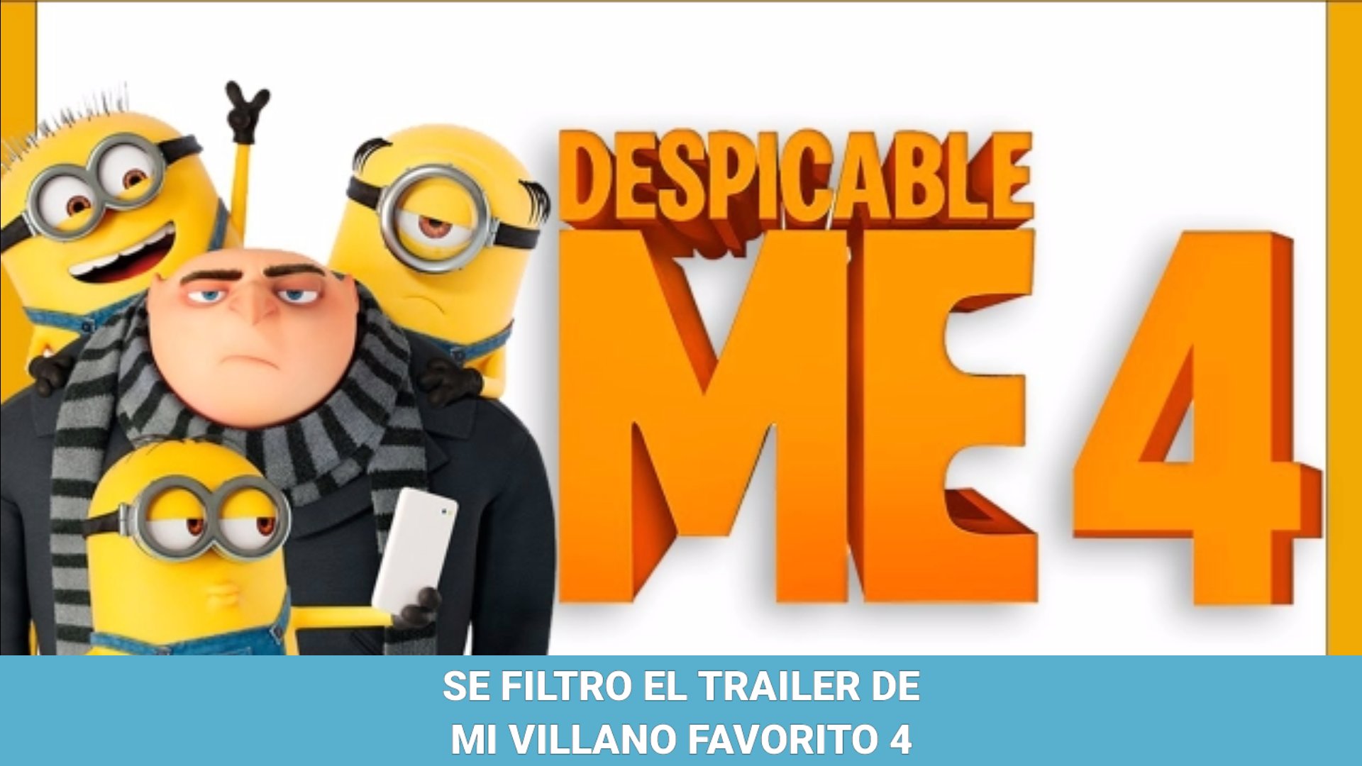 Portada Del Cd De Mi Villano Favorito