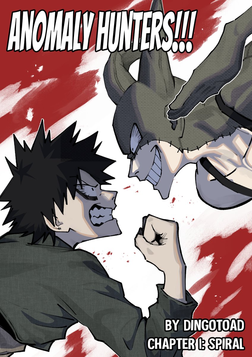 「@webcomicsparty He's a bunny guy.... 」Dingotoad(commission open)の漫画