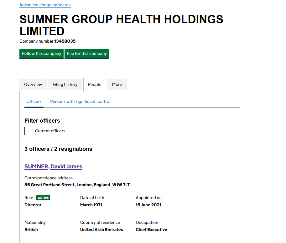Lord Feldman , SG Recruitment and it's parent company Sumner Group ...