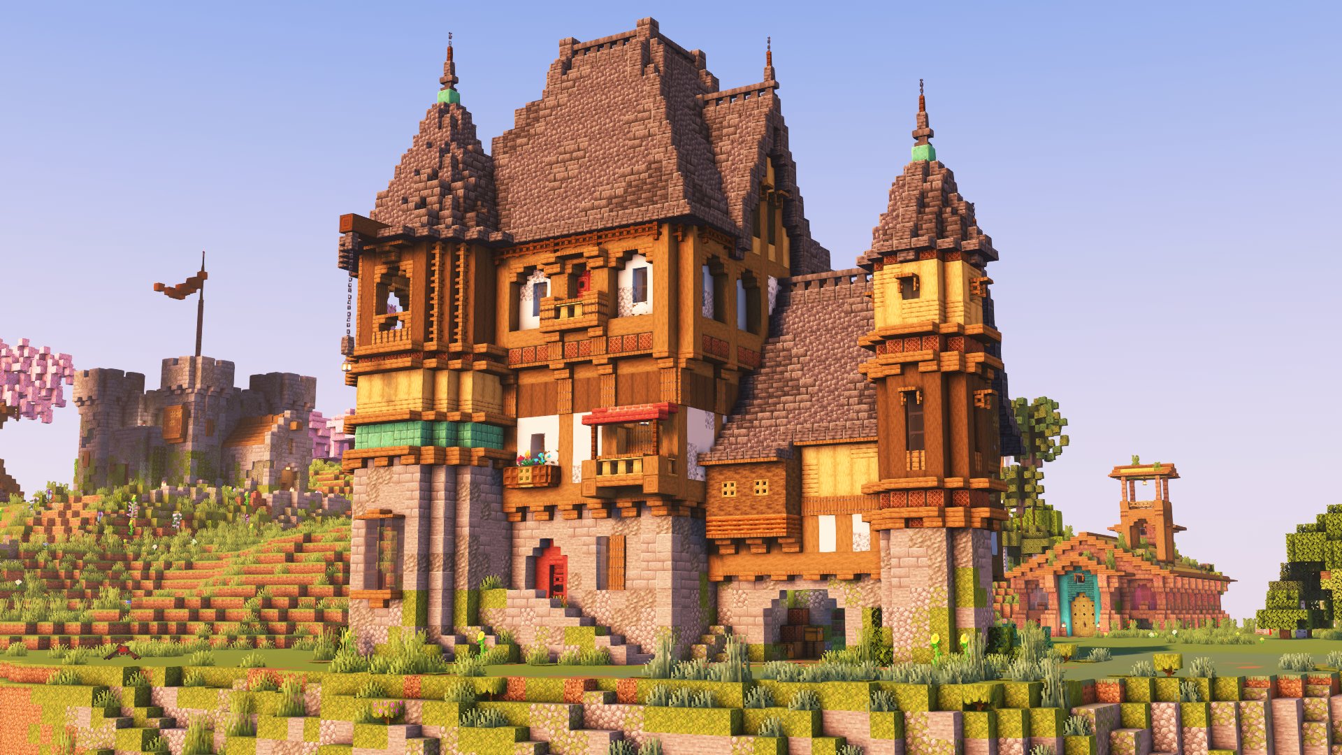 Medieval Library Minecraft