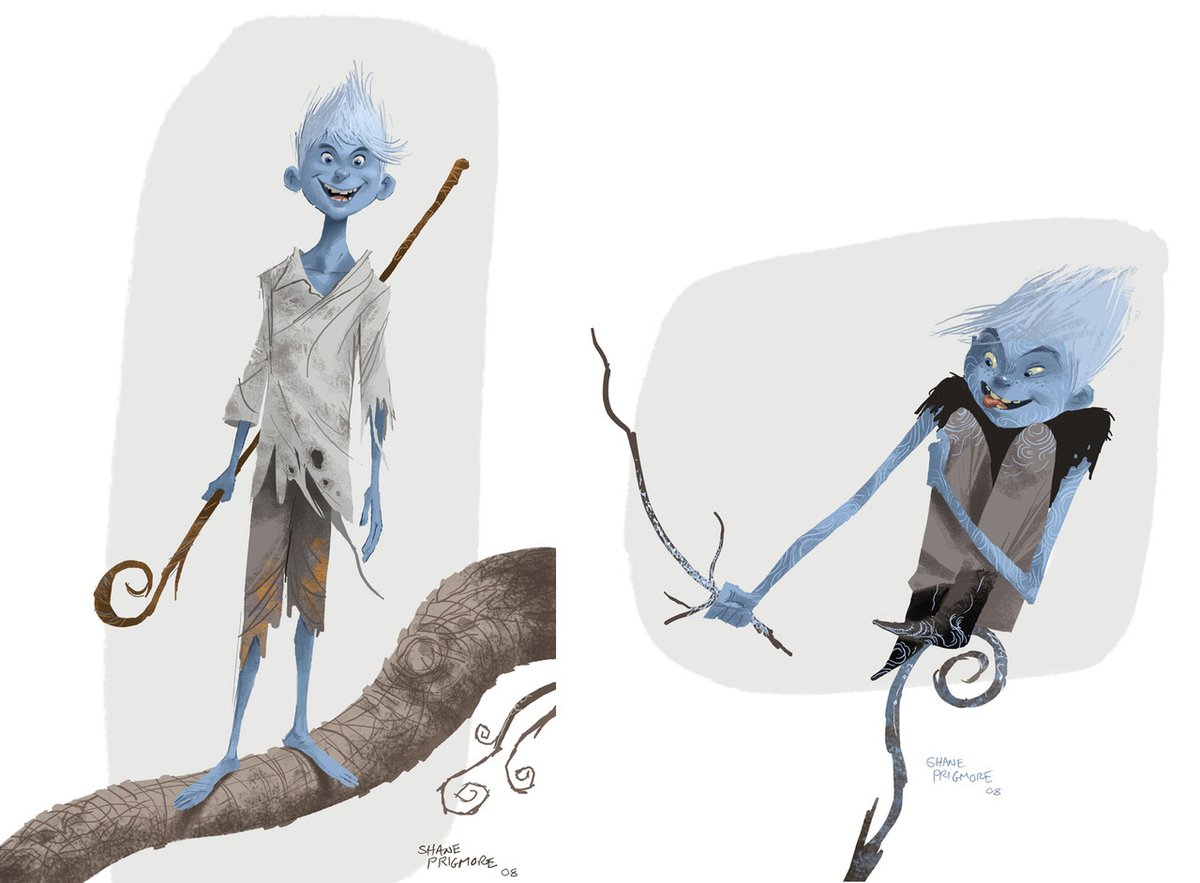 Rise Of The Guardians Concept Art Jack Frost