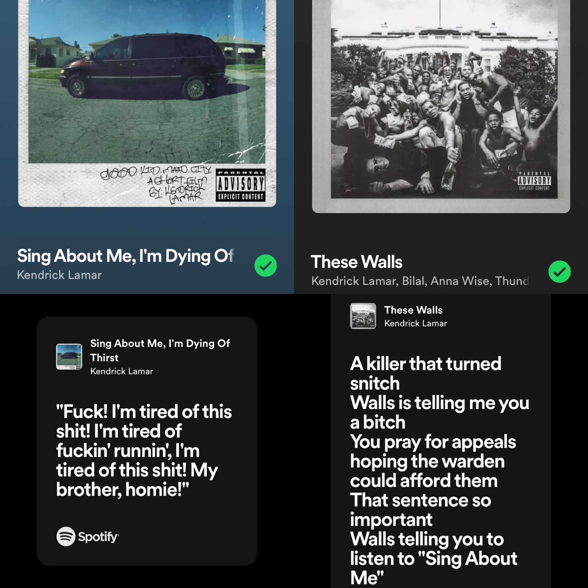 Kendrick Lamar Money Trees Sitater