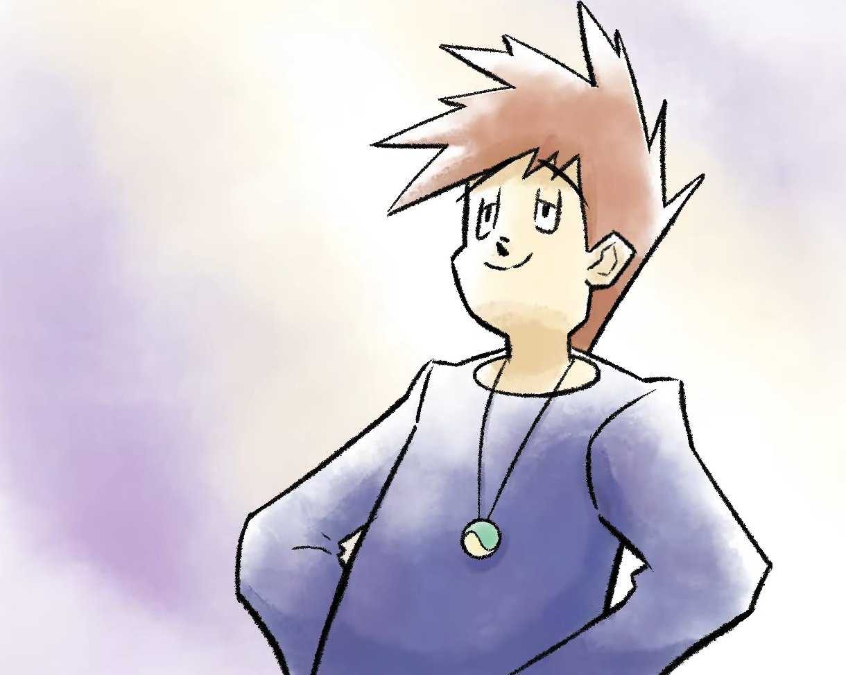 Pokemon Trener Gary Cosplay