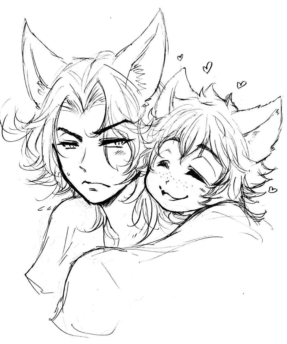 「#twst_BL オネギデ とりあえずまとめた https://t.co/JMD0Uk2uTR 」nachi アナログ落書きマンの漫画