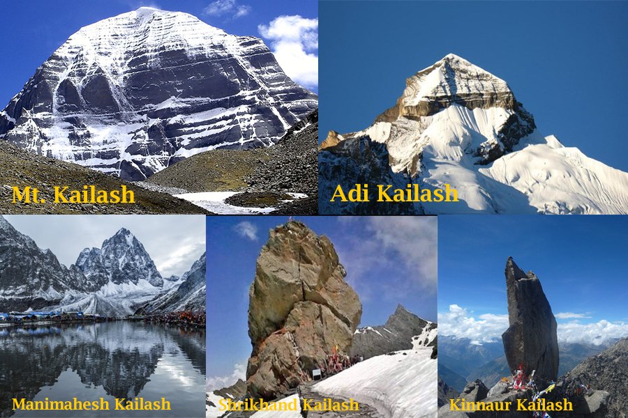 5 sacred panch Kailash that every hindu must visit ️ 1. Kailash ,Tibet ...