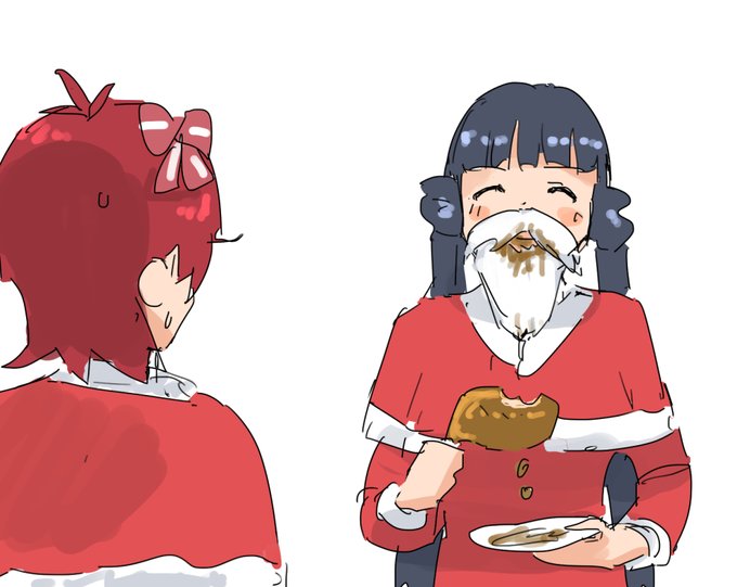 「holding plate short hair」 illustration images(Latest)