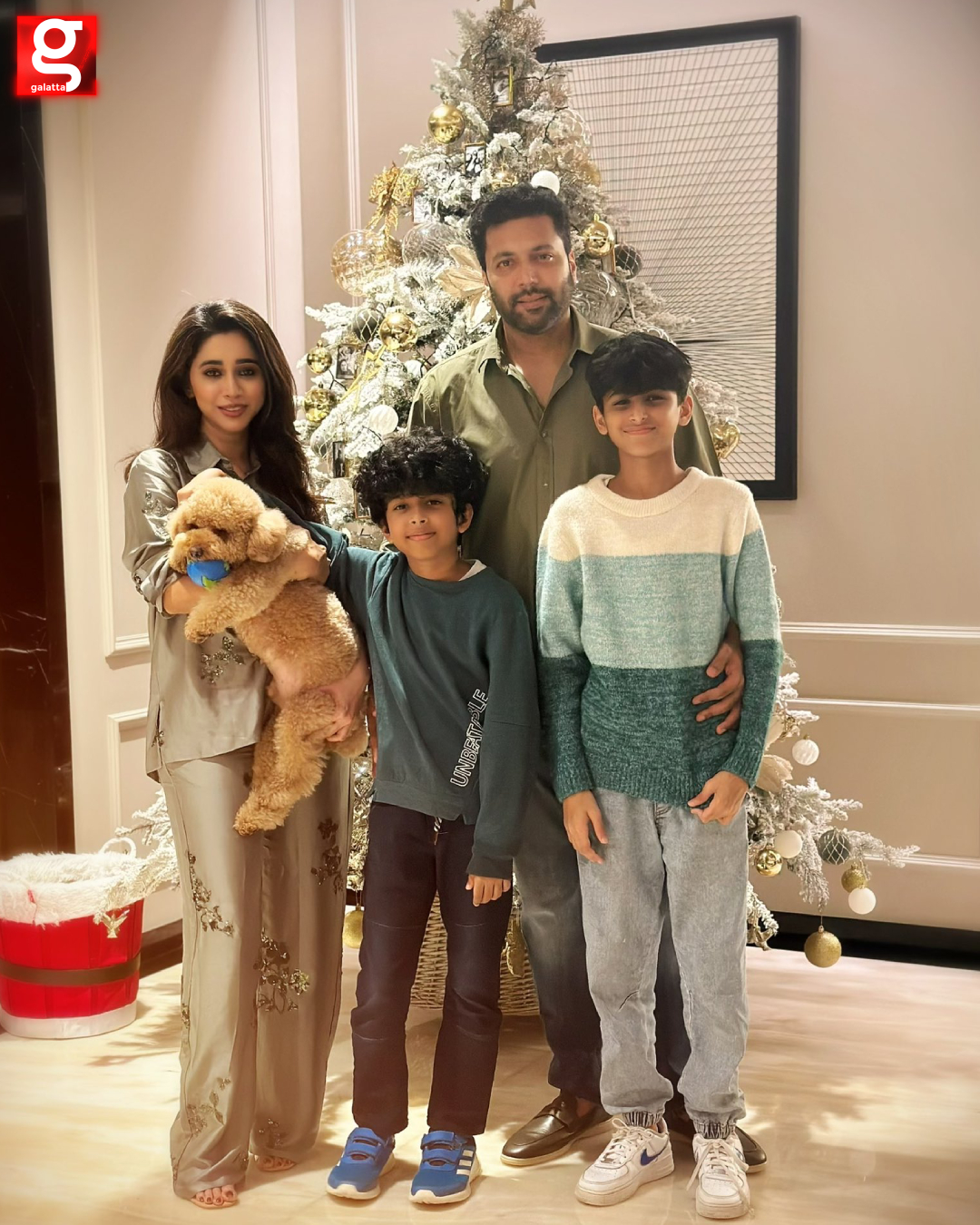 Jayam Ravi Family Photos