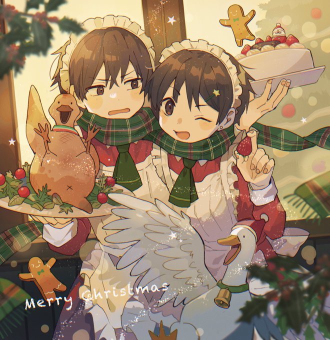 「holding plate short hair」 illustration images(Latest)