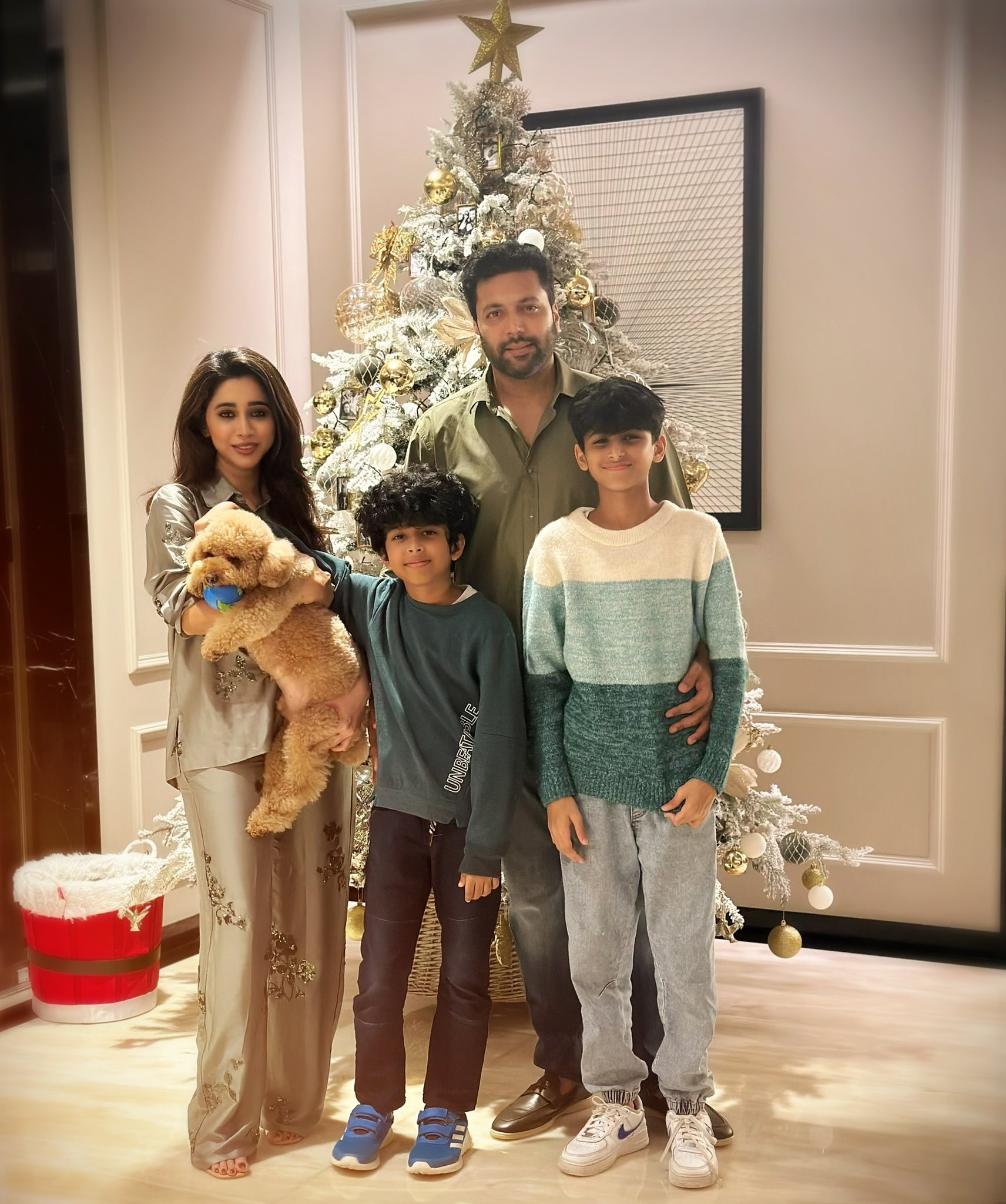 Fotos De Aniversario Do Filho De Jayam Ravi Jayam Ravi, D Imman,