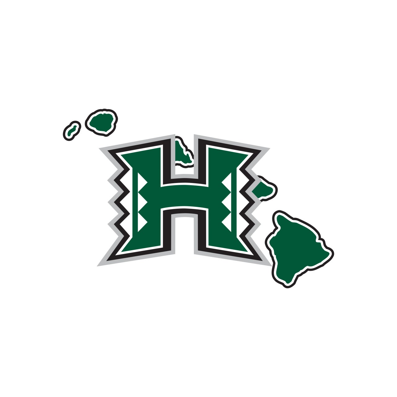 University Of Hawaii Football Logo University Of Hawaii Warriors Flag