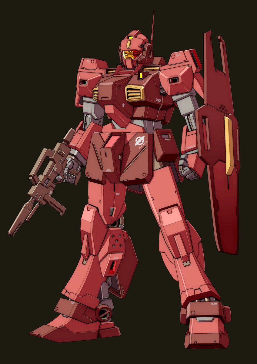 「ネモ、ジャブロー降下作戦カラー。 #クリスマスなので赤色のロボットを貼る 」|JOY86式。のイラスト