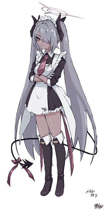 「iori (blue archive) simple background」Fan Art(Popular)