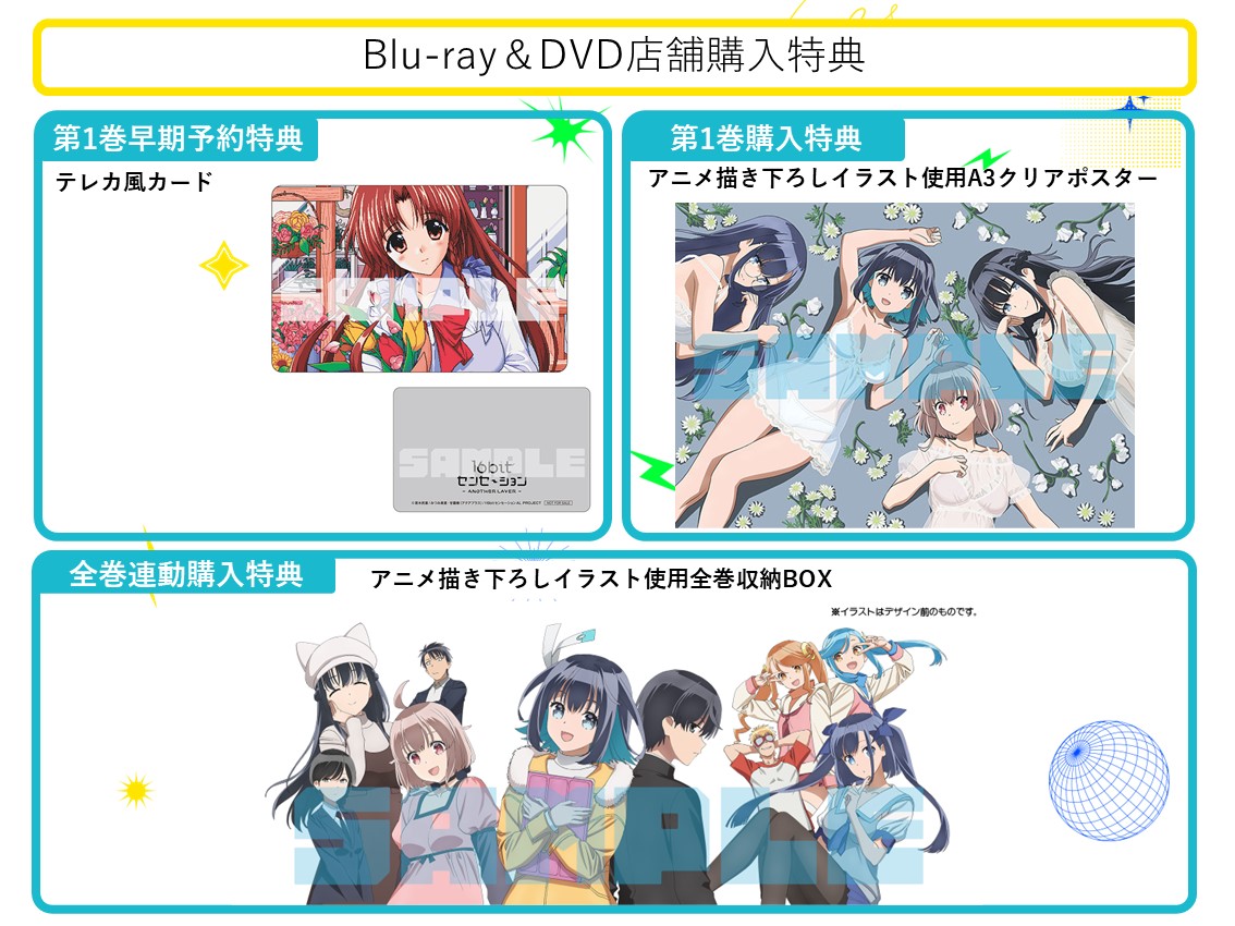 動畫《16bit 的感動 ANOTHER LAYER》釋出 BD＆DVD 第 2 片封面與特典 CD 試聽等資訊 - nk940155的創作 - 巴哈姆特