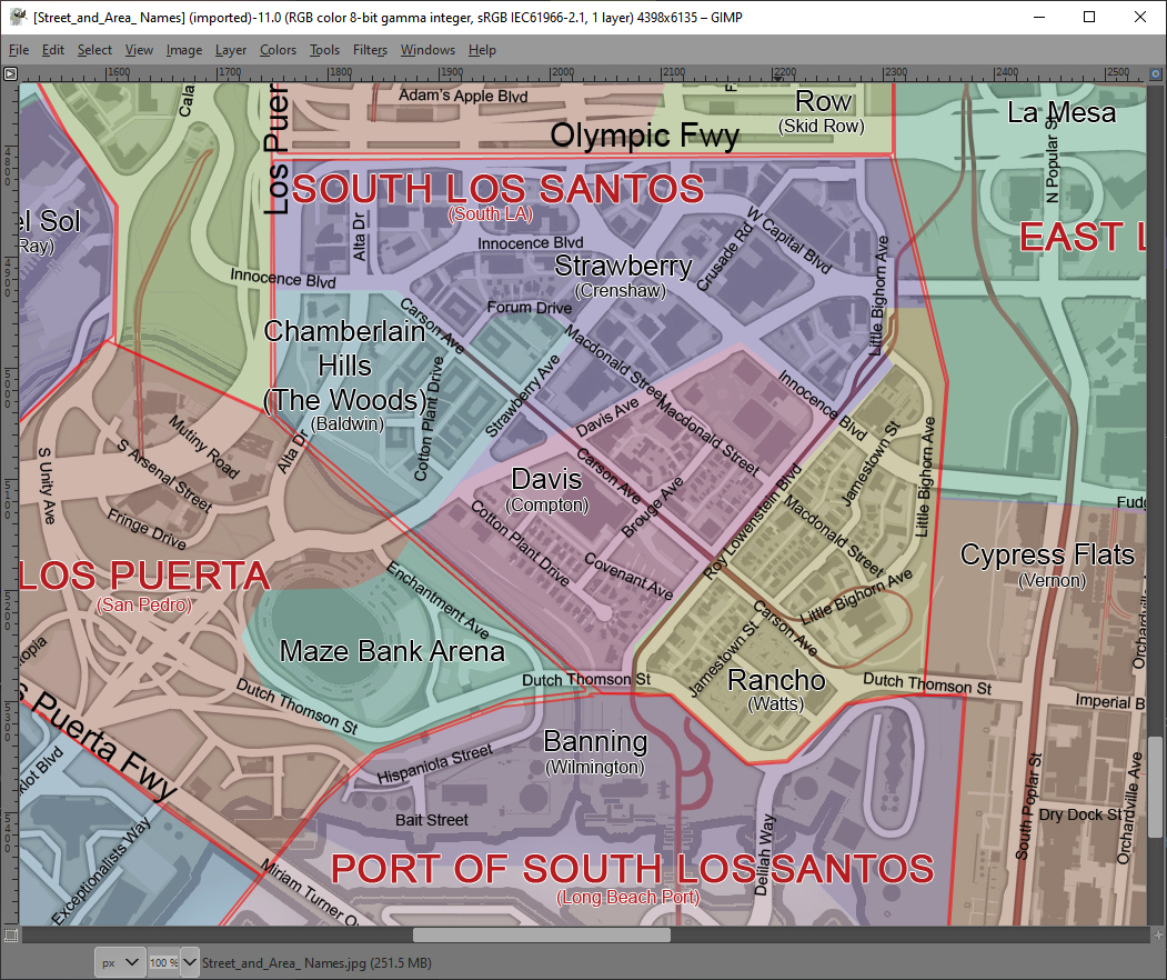 Gta 5 Gang Territory