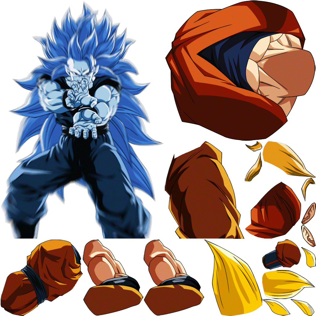 Goku Ssj3 Dokkan Png