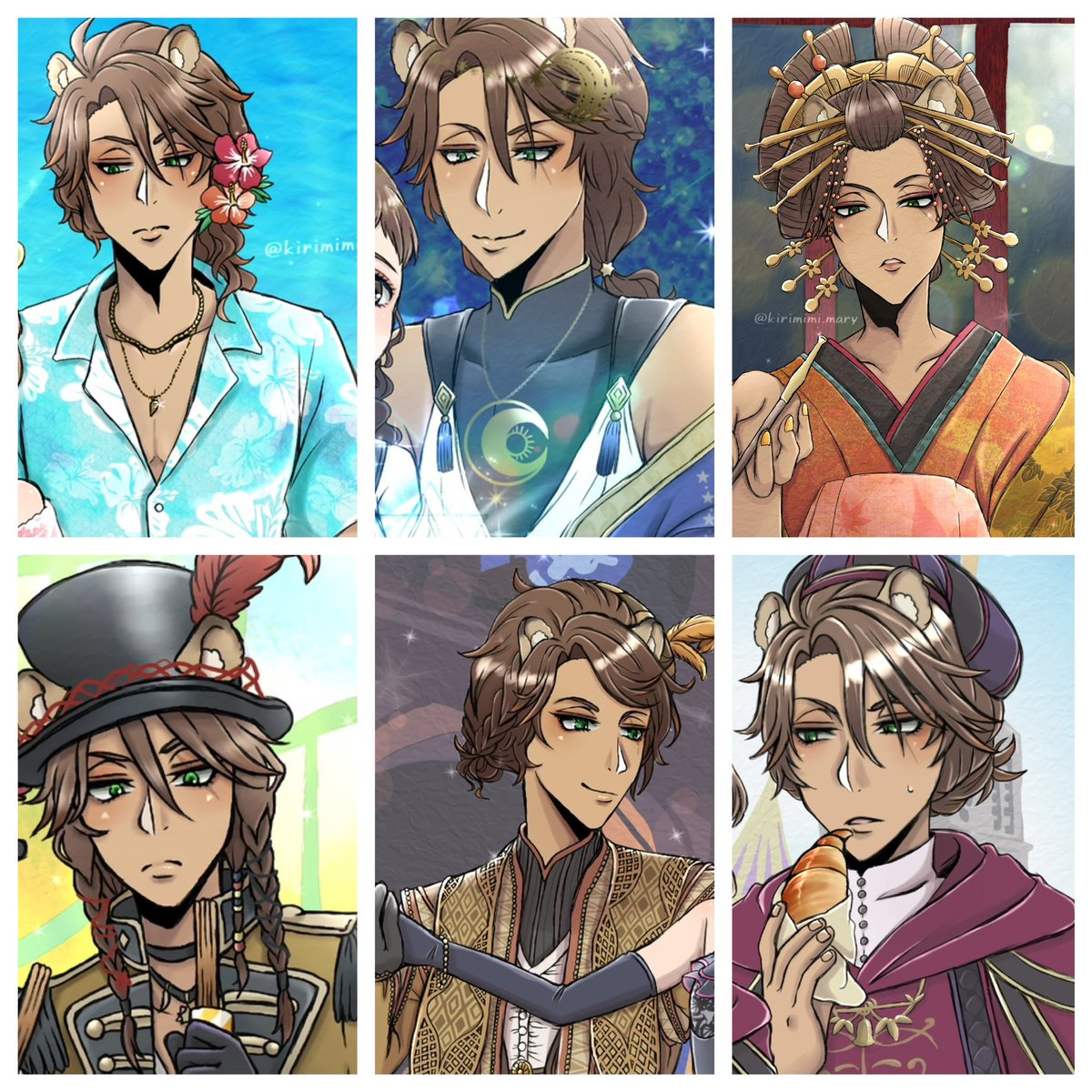 「🦁さんで振り返る2023 #twstファンアート #ツイステファンアート 」マリィの漫画