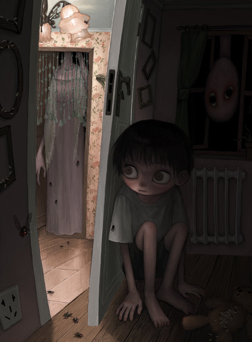 「2023 」|怖いバーコードのイラスト