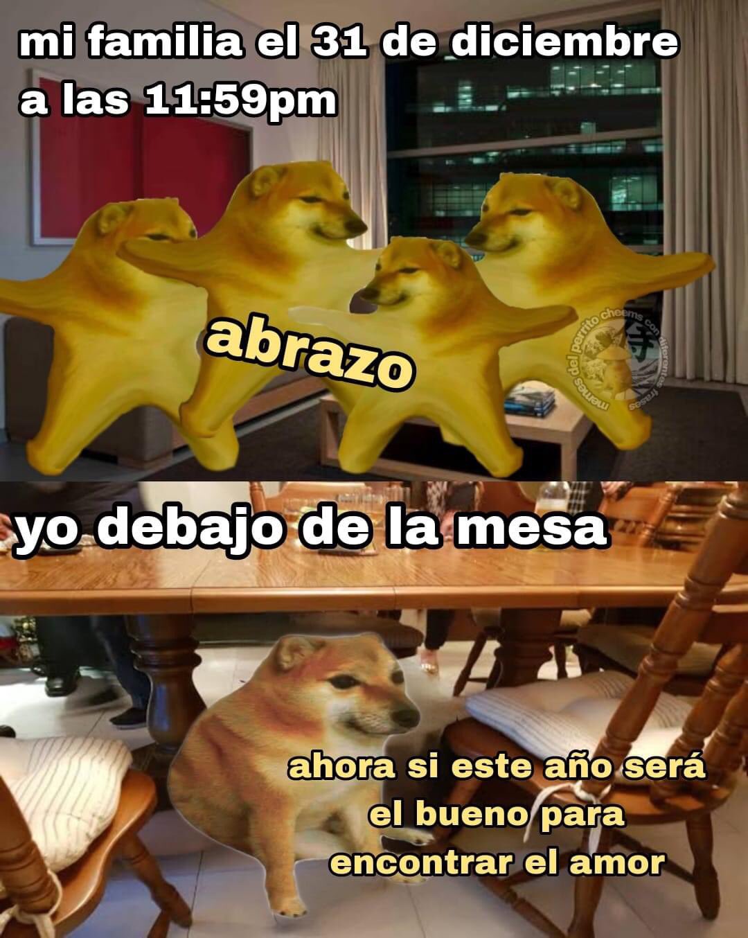 Abrazo Meme