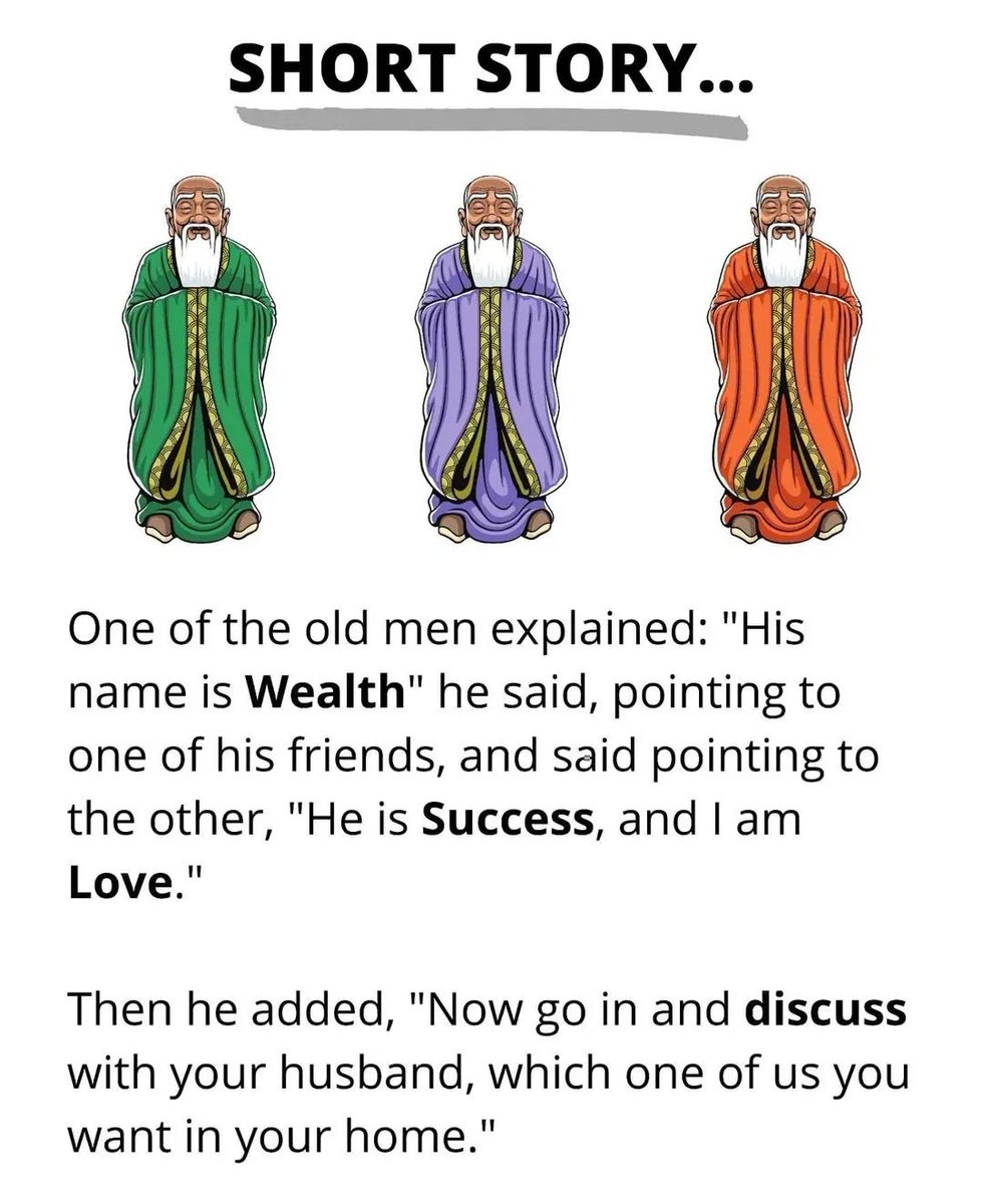 A short story on love, success and wealth... https://t.co/emyuroeOOe ...