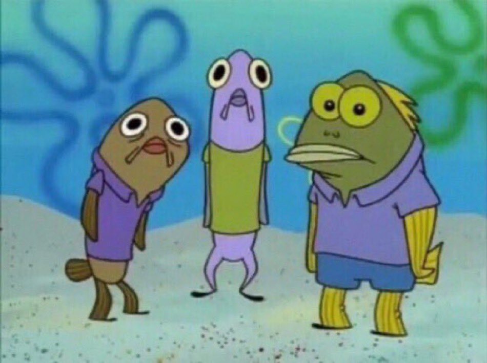 Ugly Looking Fish Spongebob