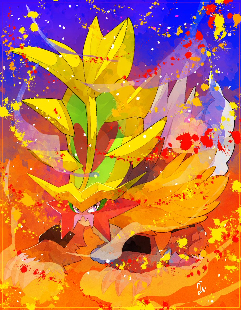 ポケモン「【毎日投稿1254日目】 ウガツホムラ Lkのポケモンずかん」loki(ロキ)のイラスト