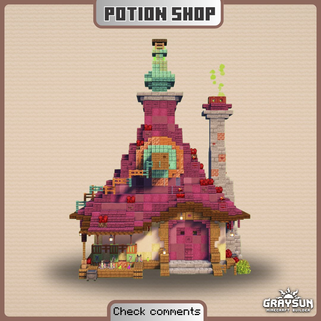 Minecraft Shop Design