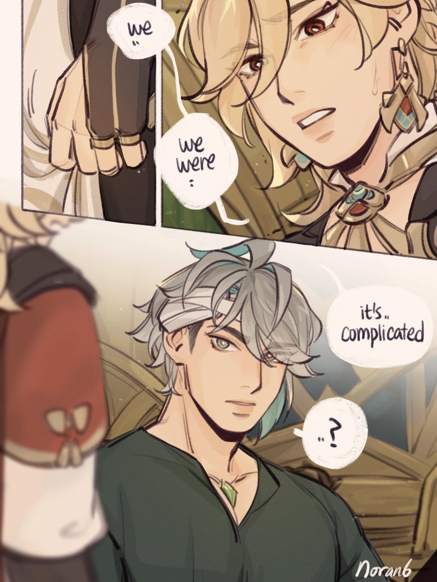 「#haikaveh au where haitham loses his memory & they both have」noran 🍂の漫画