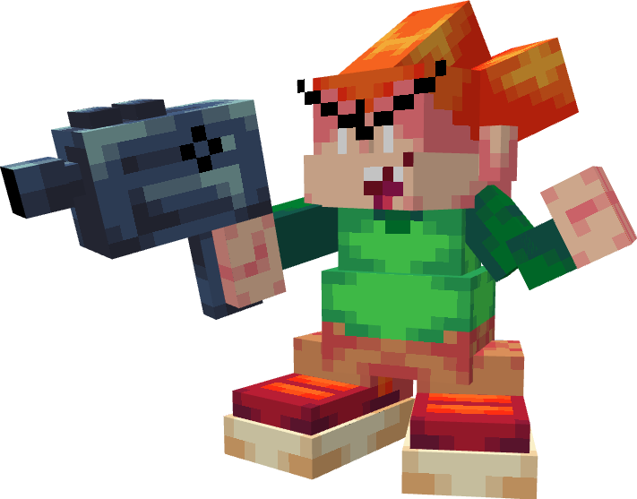Pico De Minecraft Pico(Fnf) | Minecraft Skin | Tynker